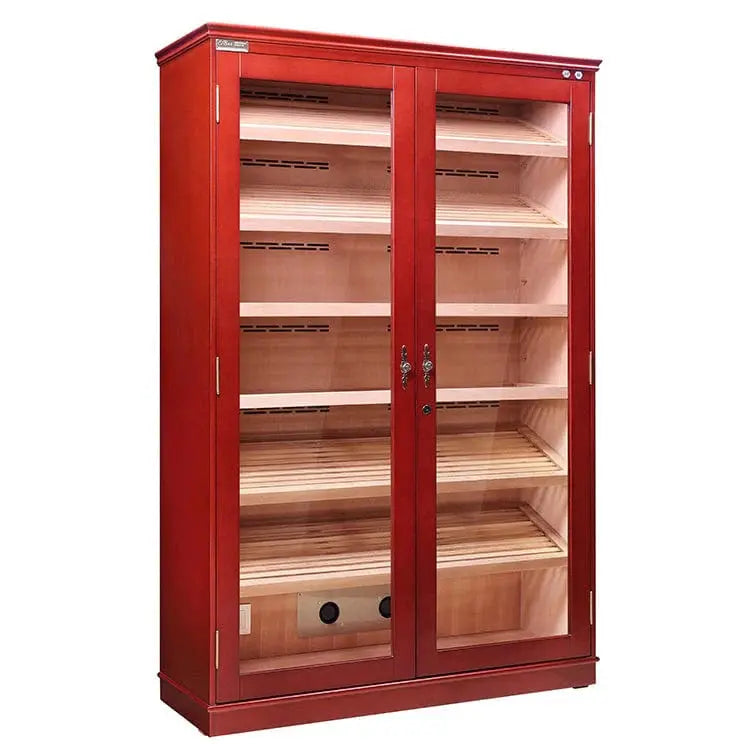 Double Door 1219 Cigar Cabinet Commercial Humidor - Humidor Enthusiast